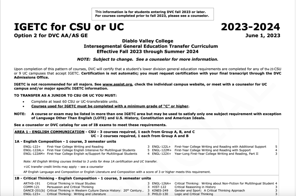 IGETCとは？ ＆ 2023年度のIGETCの改変について | アメリカ留学のすゝめ